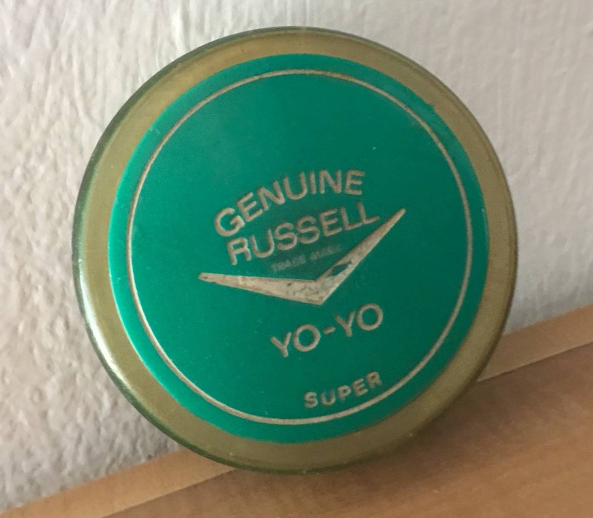 Yoyo antiguo GENUINE RUSELL SUPER. Años 70.